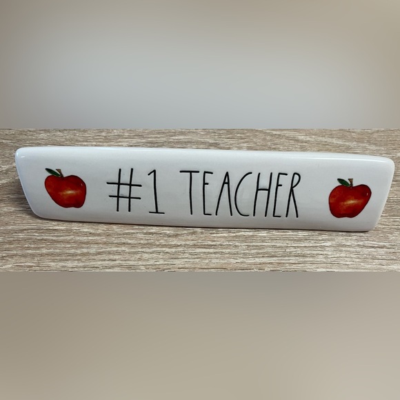 Rae Dunn | Accents | Rae Dunn Teacher Desk Sign | Poshmark
